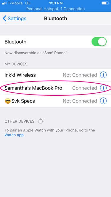 Complete Guide On Iphone Tethering Via Bluetooth To A Mac Speedify
