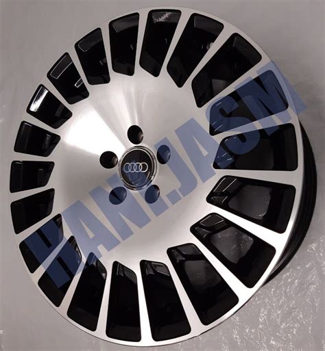 A42 4x New Alloy Wheels 19 Inch Alloys Black Audi A3 A4 Tt Tts 5x112