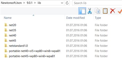c newtonsoft json v9 01 filenotfoundexception