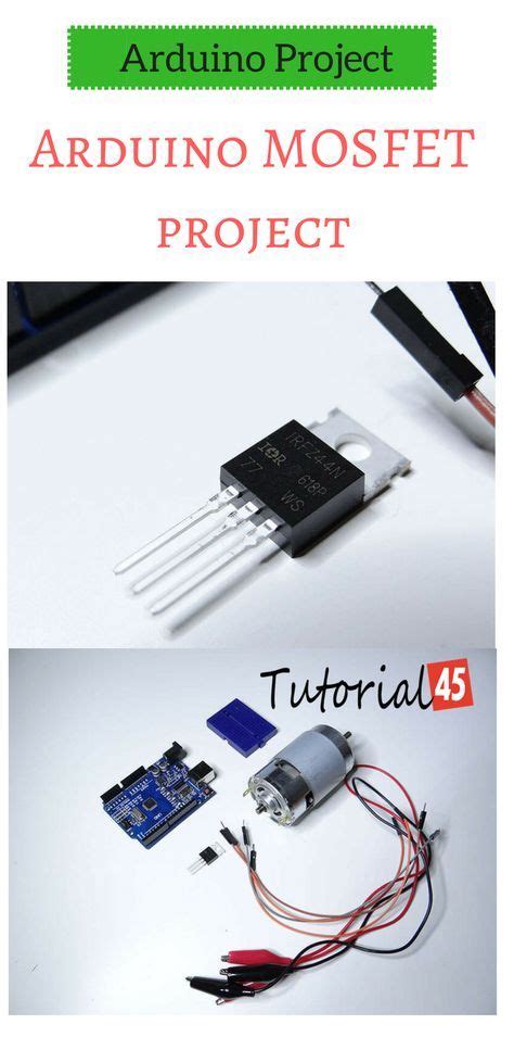 arduino mosfet project 電子機器