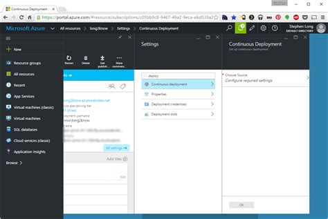 deploying node js to azure longing to know