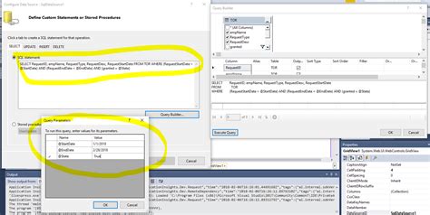 query from c code outputting differently from sql server