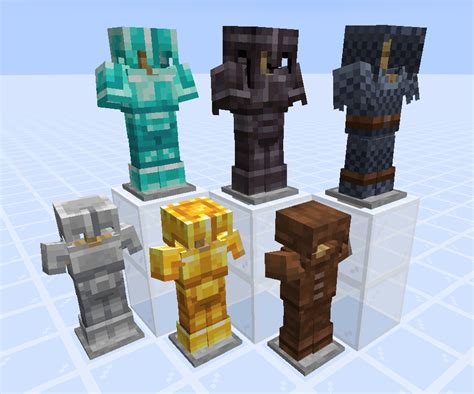 Refined Armor Minecraft Resource Packs Curseforge Armour Minecraft