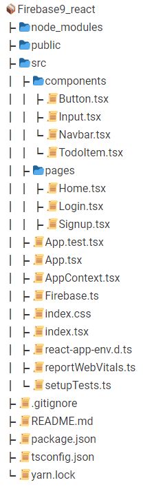 working with firebase version 9 modular sdk and react typescript