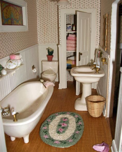 My Dollhouse Bathroom Dollhouse Bathroom Doll House Flooring Dolls