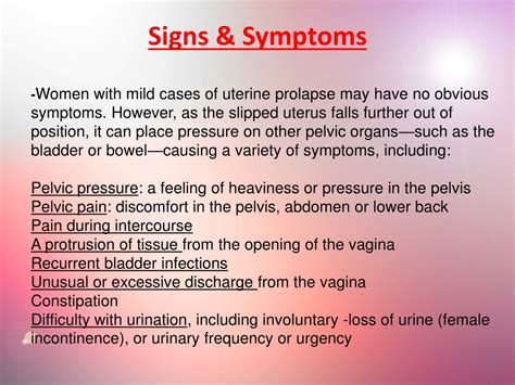 Ppt Uterine Prolapse Powerpoint Presentation Free Download Id 8916307