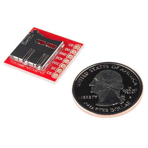 sparkfun microsd transflash breakout bob 00544 sparkfun electronics