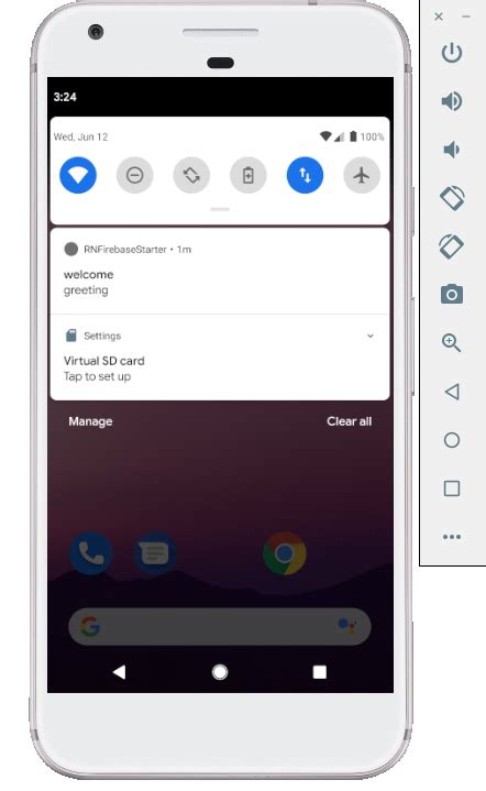 sending push notifications in react native with firebase