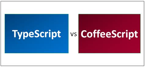 typescript vs coffeescript which one is better infographics