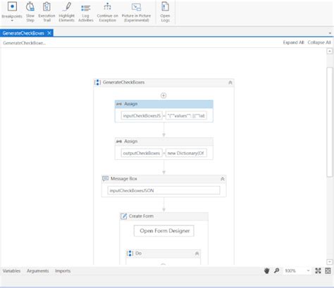 uipath form with checkboxes to be filled with multiple values forms