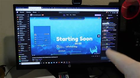 my streaming setup part 2 one monitor setup youtube