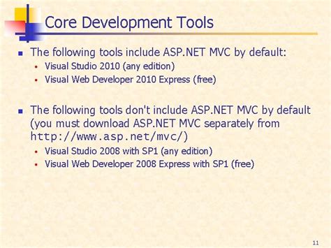 Introduction To Asp Net Mvc Chapter 1 Asp