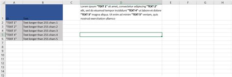excel replace a string with another string longer than