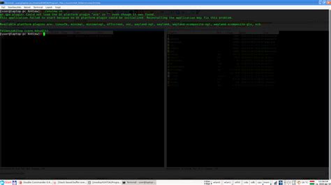 ubuntu install qt5 could not load the qt platform plugin