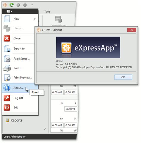 aboutinfo class expressapp framework devexpress documentation