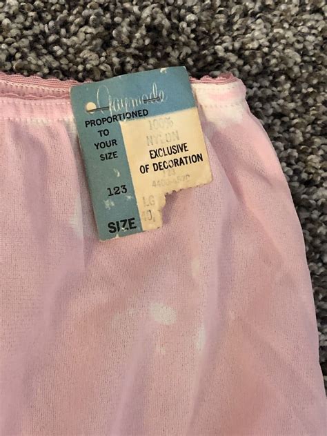 Nwt Vintage Jc Pennys Gaymode Nylon Panties Pink Whi… Gem