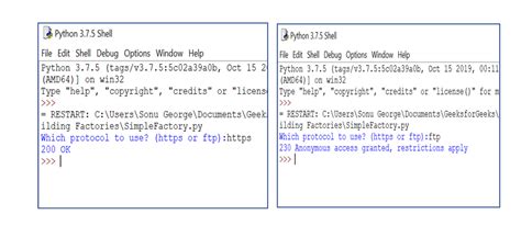 accessing web resources using factory method design