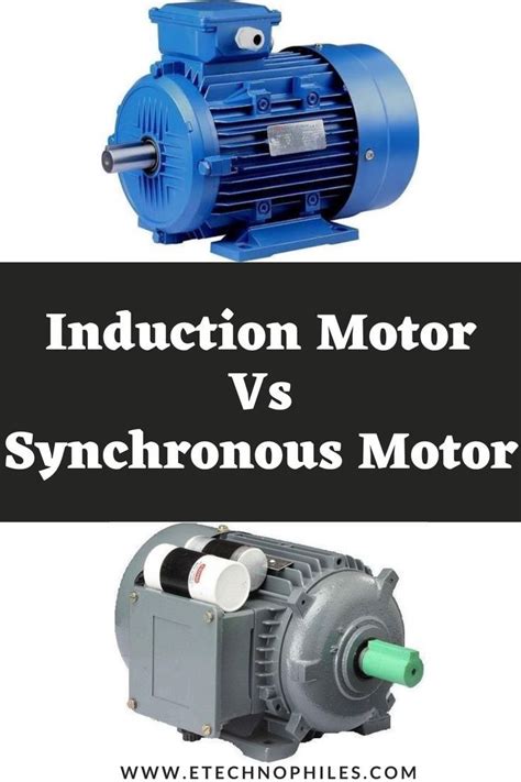 12 Key Differences Between Induction Motor Synchronous Motor – Artofit