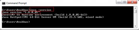 how to check jre version javatpoint