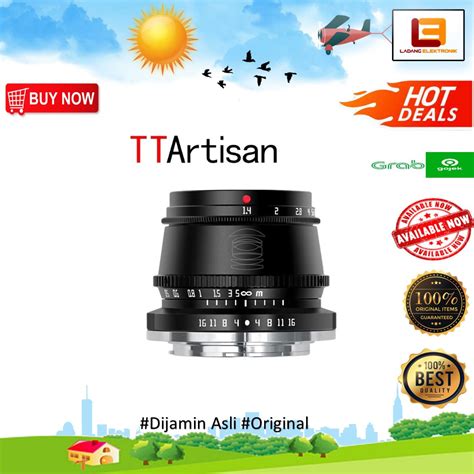 Jual Lensa Ttartisan 35mm F1 4 Aps C For Fujifilm Sony Original