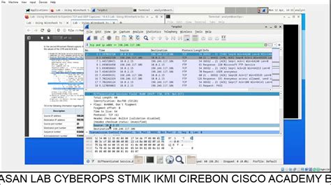 10 4 3 Lab Using Wireshark To Examine Tcp And Udp Captures Youtube