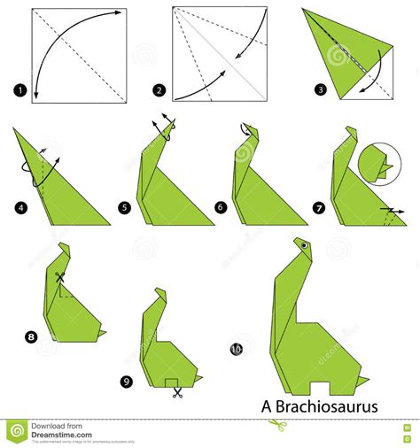 Origami Dinosaur Tutorial