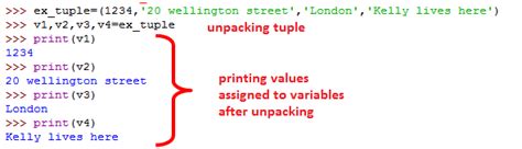 python tuple creation and applications csveda