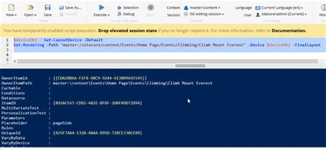 sitecore powershell 5 working with renderings blogs perficient