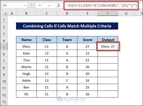 How To Concatenate Cells With If Condition In Excel 5 Examples