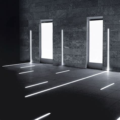 built in lighting profile continuous line simes led