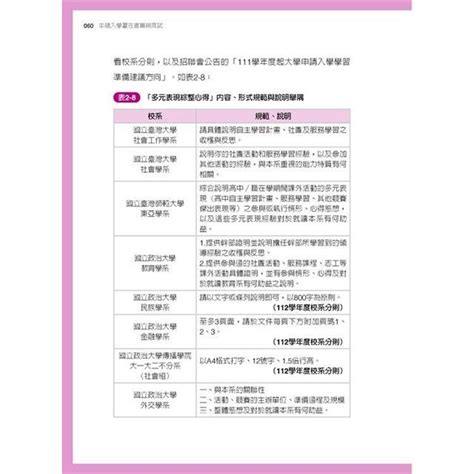 申請入學贏在書審與面試附：百字簡述、課程學習成果、高中自主學習計畫、多元表現綜整心得、高中學習歷程反思－金石堂