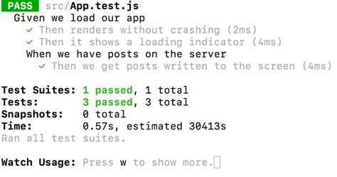 high roi testing with react enzyme and jest part 3 writing an async