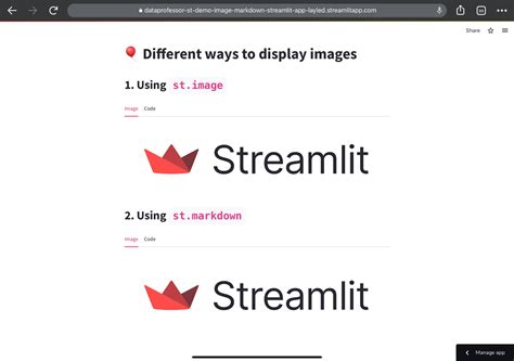 image in markdown 🎈 using streamlit streamlit