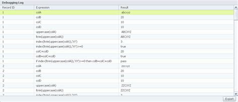 viewing the debugging log