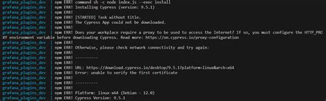 Grafana E2e Unable To Verify The First Certificate · Issue 72534