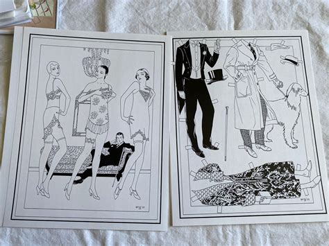Paper Dolls 2005 Convention Bruce Patrick Jones ‘05 Deco Days Ebay