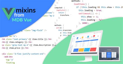 vue mixin bootstrap 4 and material design examples