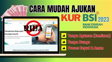 Cara Mudah Mengajukan Pinjaman Kur Bsi 2023‼️ Proses Mudah Cepat Cair