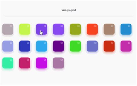 a draggable and resizable grid layout for vue js