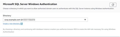 working with amazon managed active directory with rds for sql server