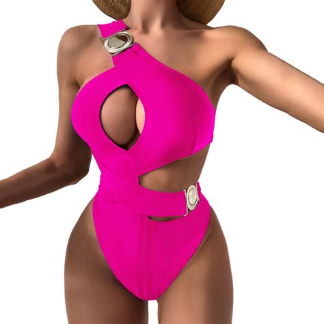 Hcuribad Swim Suits 2024 Womens Colorblock Abstract Floral Print Cover