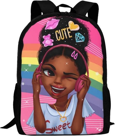Sara Nell Black Girl Backpack African American Girl Book