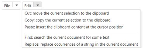 menu for asp mvc componentone