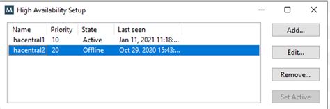 configure high availability for menandmice central — micetro by menandmice