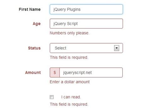 animated floating input label plugin with jquery and css3 flying