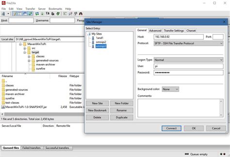 how to run maven based projects on a remote raspberry pi