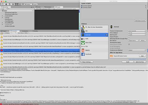 unity3d failed to find build tools revision 29 0 0