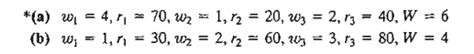 knapsack fly away cargo loading model dynamic programming dp applications