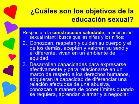 Sugerencias Para La Educación Sexual