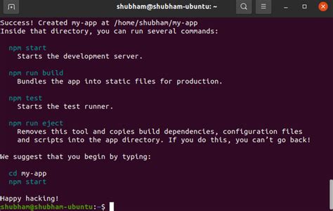 reactjs setting up development environment geeksforgeeks